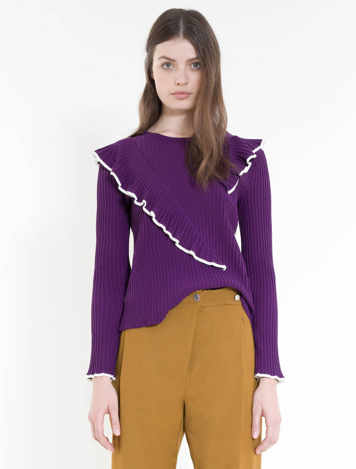 Come indossare il viola in autunno | Guida abbinamenti con il viola ...