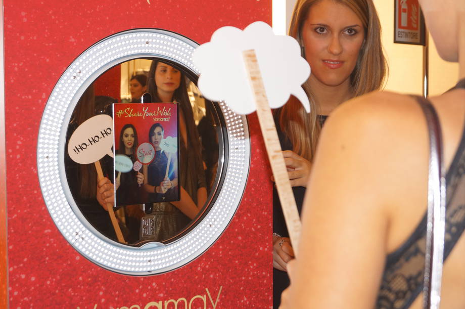 Yamamay Corso Buenos Aires | Maxi Store |Evento Caterina Balivo e Irene ...