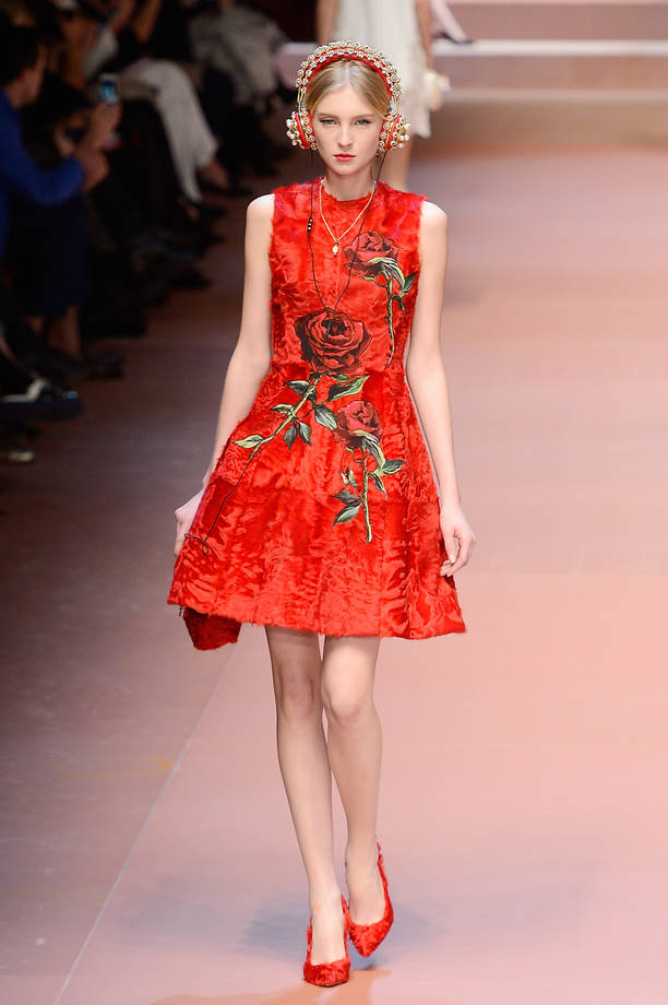 Milano Moda Donna Autunno Inverno 2015 2016 | Sfilata Dolce & Gabbana ...