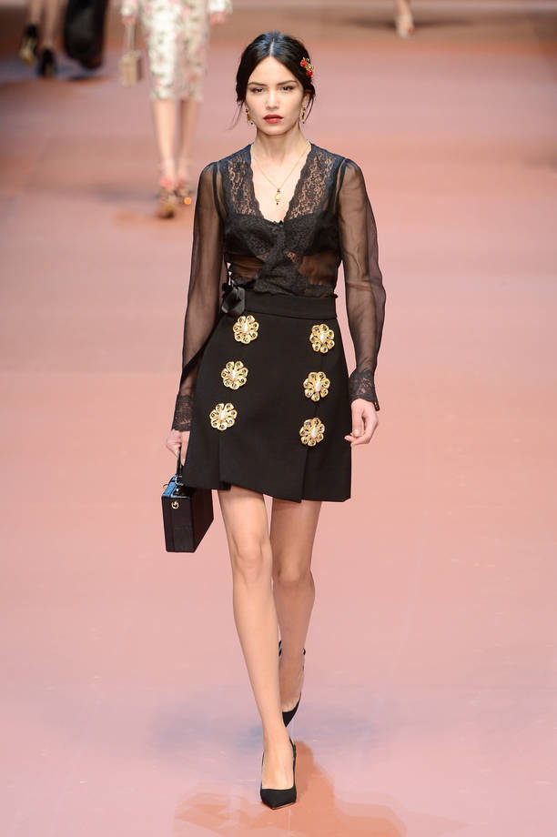Milano Moda Donna Autunno Inverno 2015 2016 | Sfilata Dolce & Gabbana ...