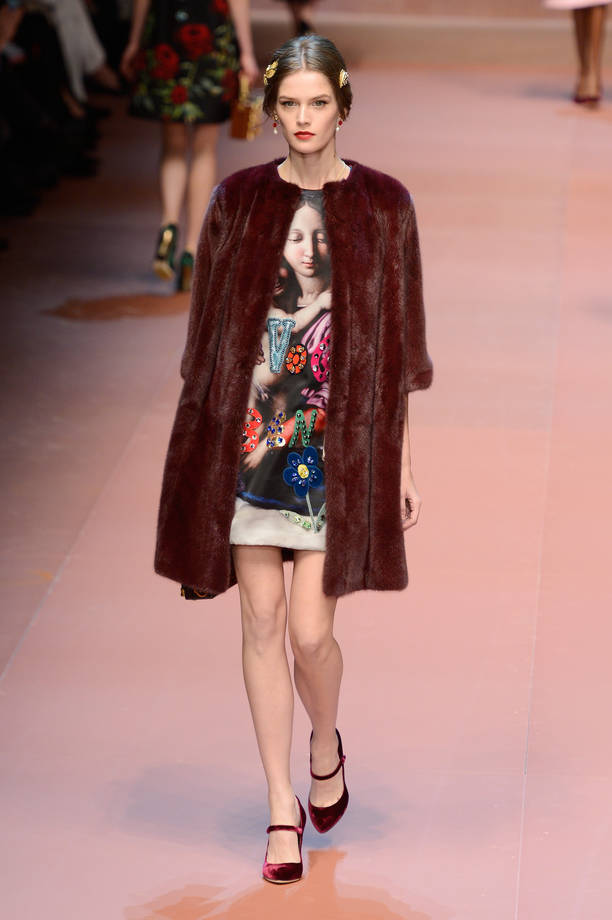Milano Moda Donna Autunno Inverno 2015 2016 | Sfilata Dolce & Gabbana ...