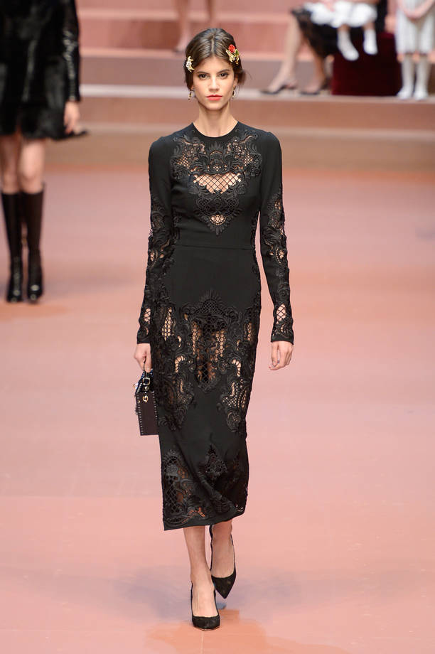 Milano Moda Donna Autunno Inverno 2015 2016 | Sfilata Dolce & Gabbana ...