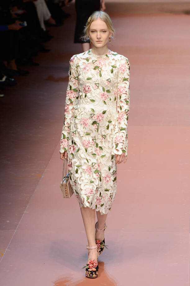 Milano Moda Donna Autunno Inverno 2015 2016 | Sfilata Dolce & Gabbana ...